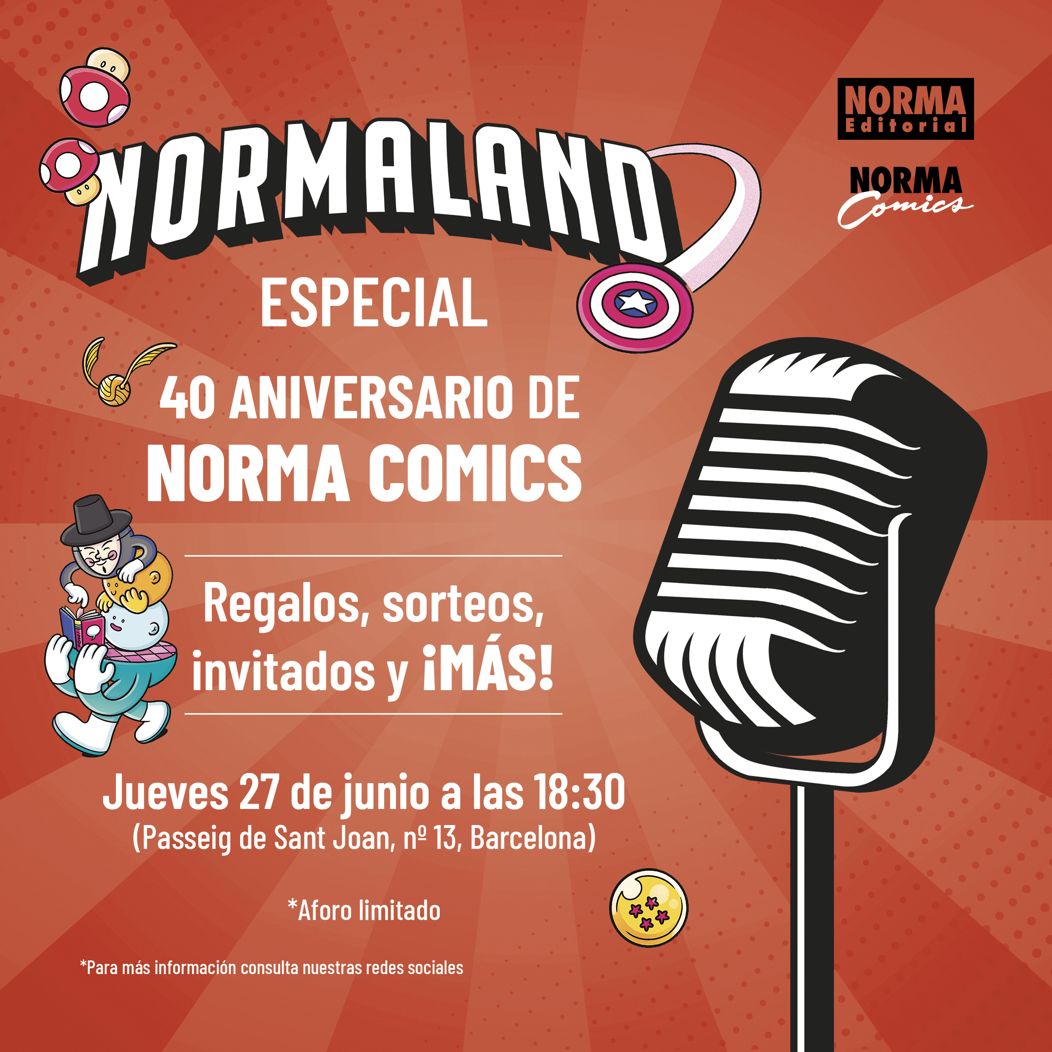 NORMALAND especial 40 aniversario Norma Comics - Norma Editorial